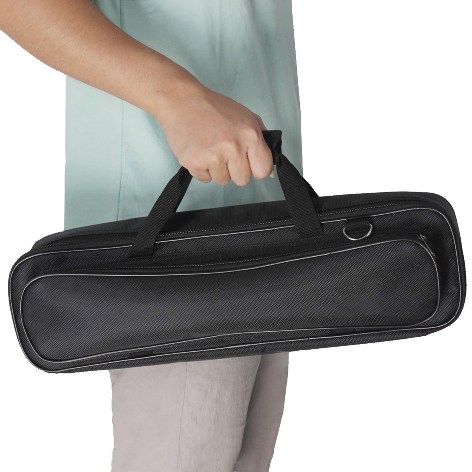 Flute Carrying Bag for 16/17 Holes Recorder with Adjustable Shoulder ...