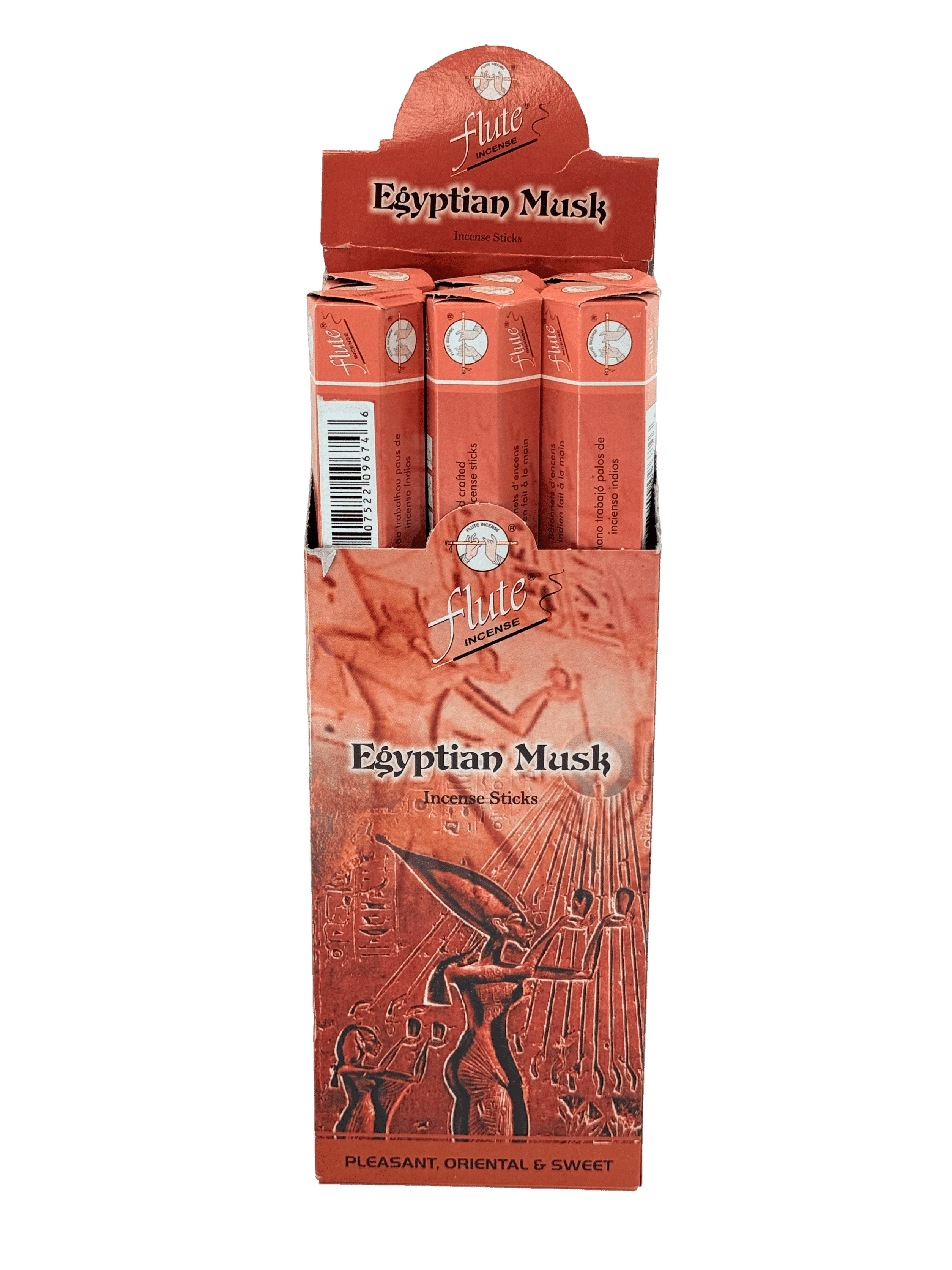 Flute Egyptian Musk Aromatic Incense Sticks, 1 Count - Walmart.com