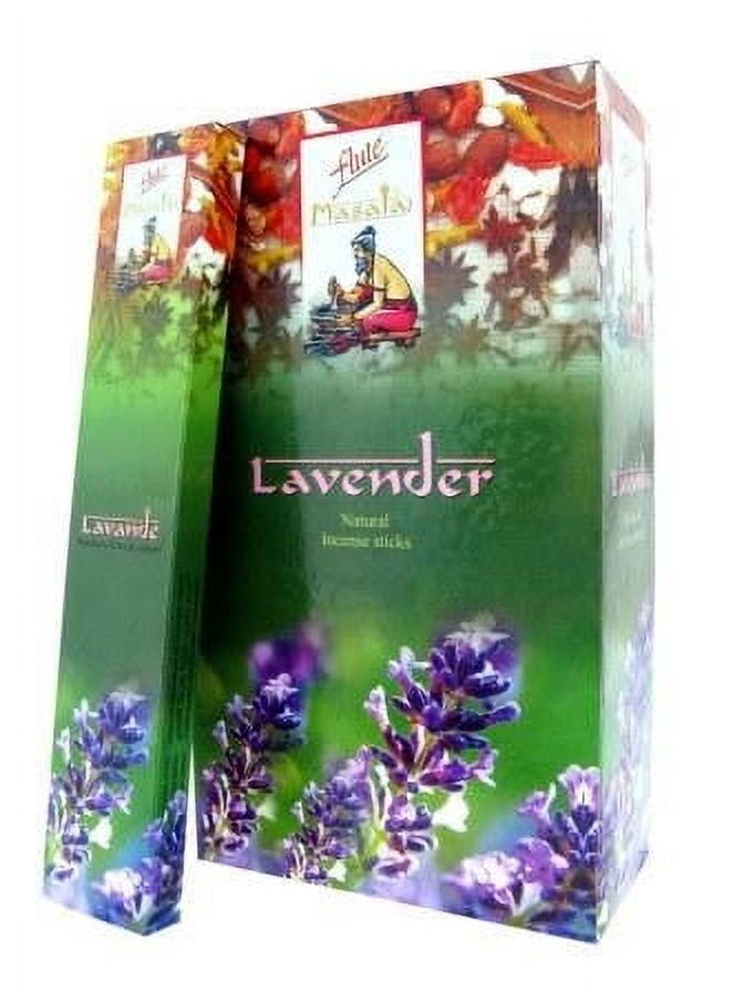 Flute Lavender Fragrance Masala Incense Sticks, 9" Inch Agarbatti ...