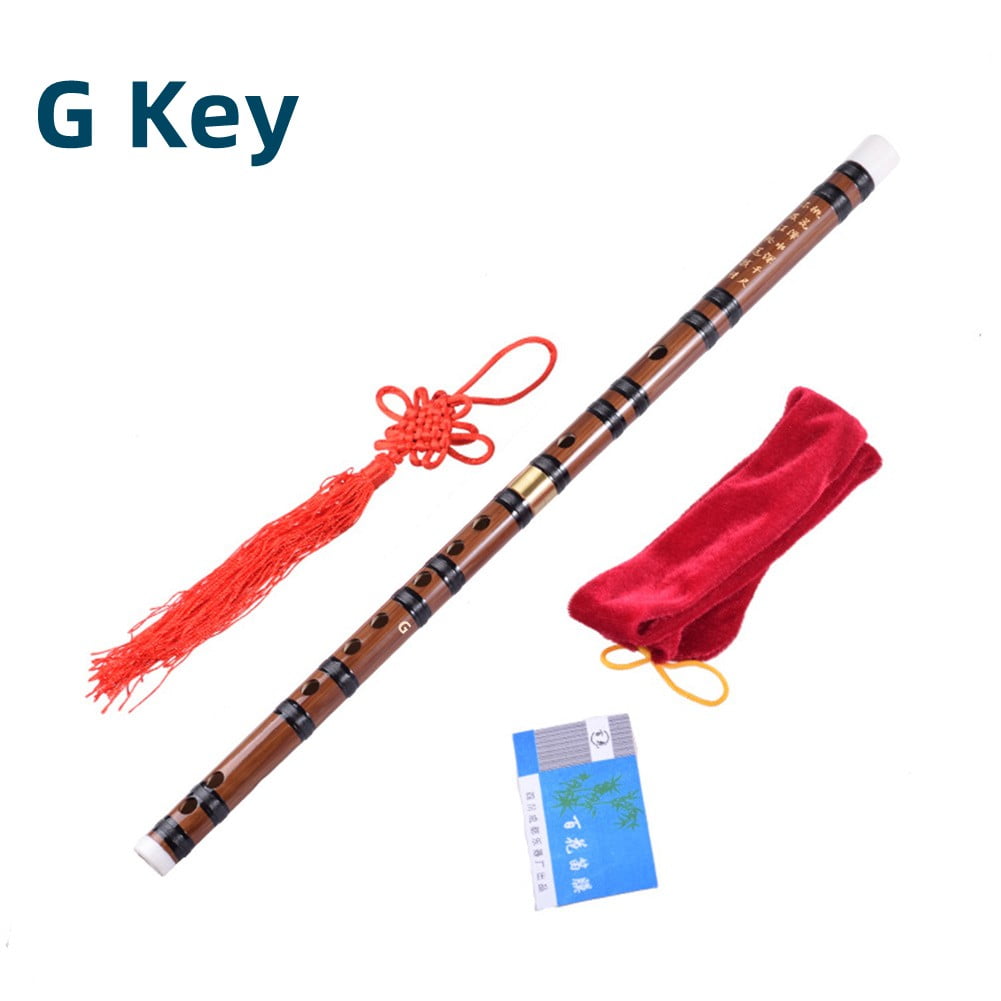 Flute Professional Chinese Dizi Woodwind Musical Instrument G Key ...