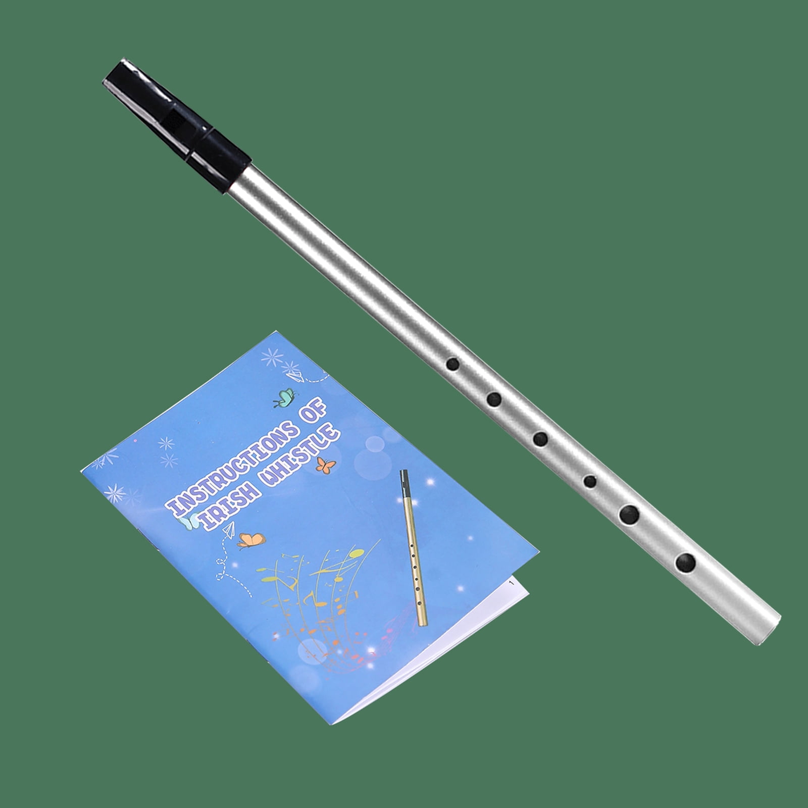 Flute,Student Key Key Of C Key Key 6 Flute Whistle Tin Whistle C-key C ...