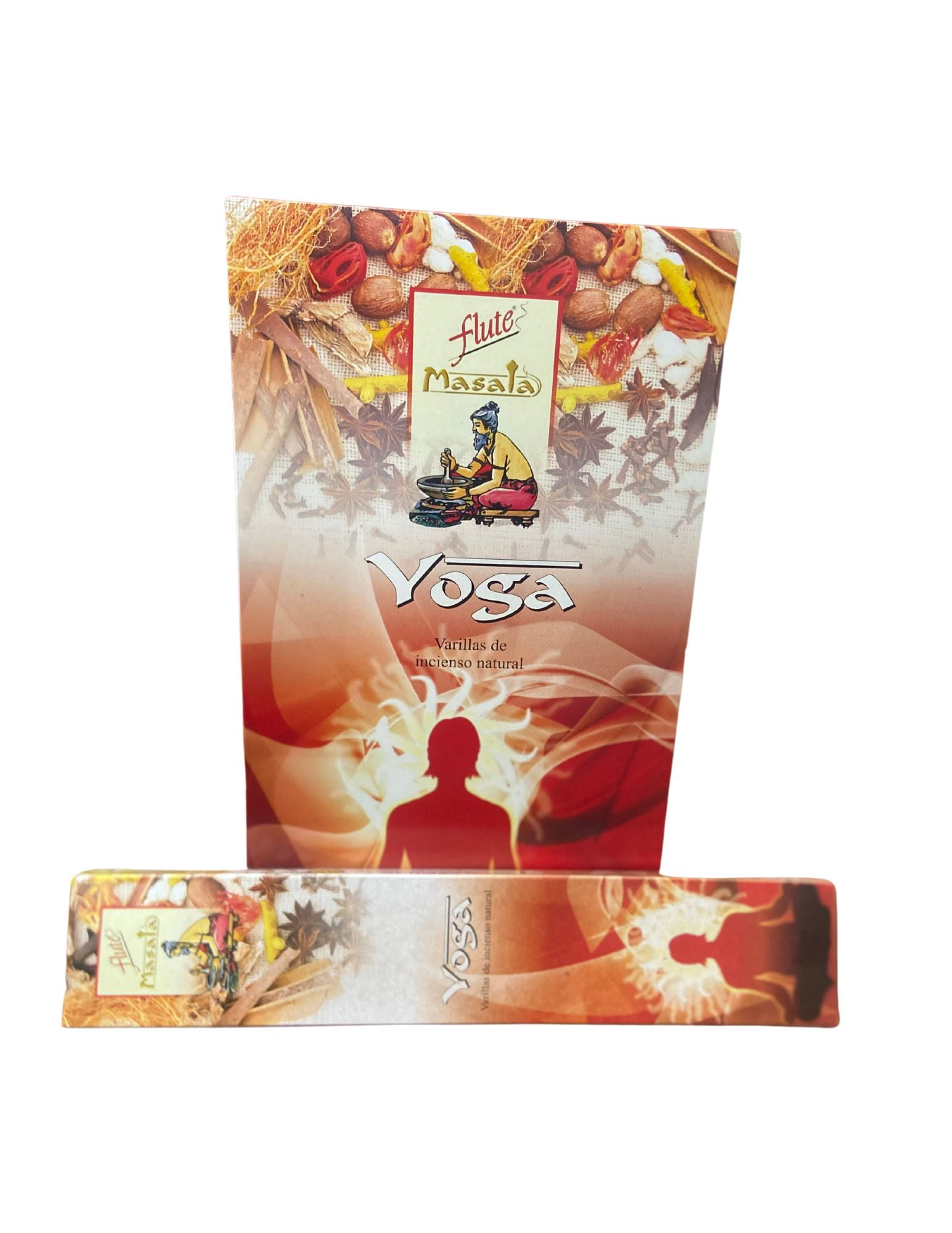 Flute Yoga Incense Sticks - Floral Fragrance for Yoga, Meditation ...