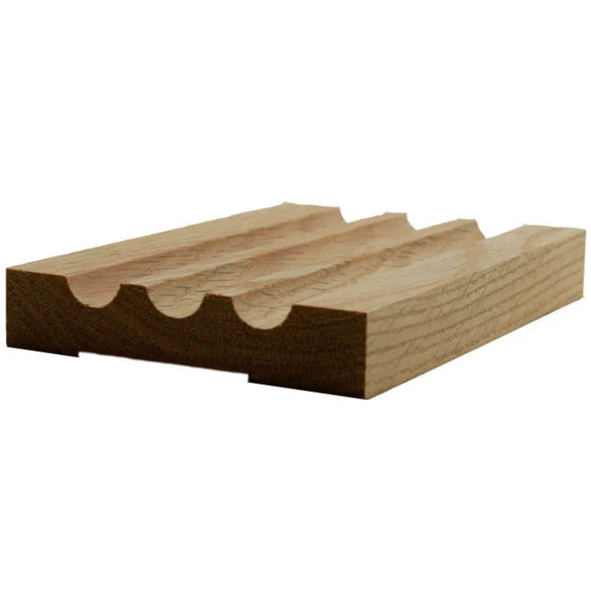 Fluted Casing EWCA46, 3/4" x 3-1/2", Red Oak, 95" - Walmart.com