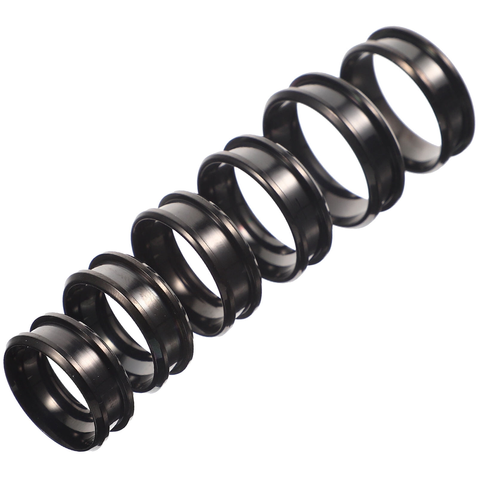Fluted Ring Grooved Stainless Steel Mandrels Polished Finger Rings Wide ...