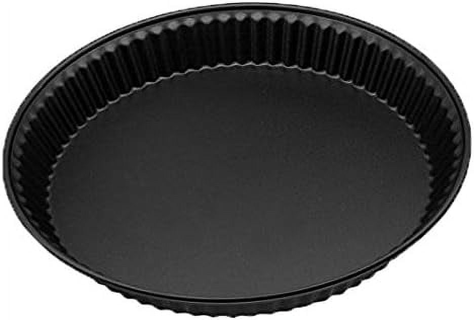 Fluted Tart Pan With Removable Base, Heavy Carbon Steel Construction ...