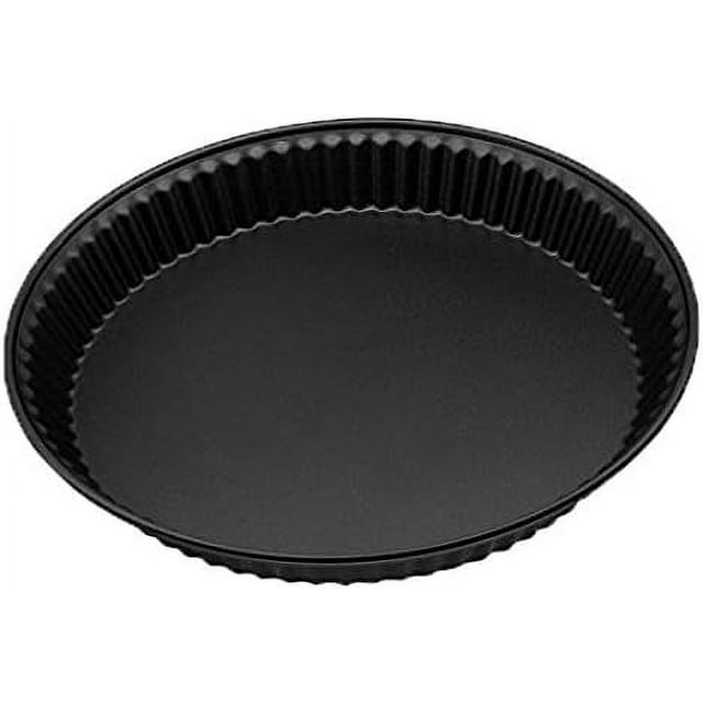 Fluted Tart Pan With Removable Base, Heavy Carbon Steel Construction ...