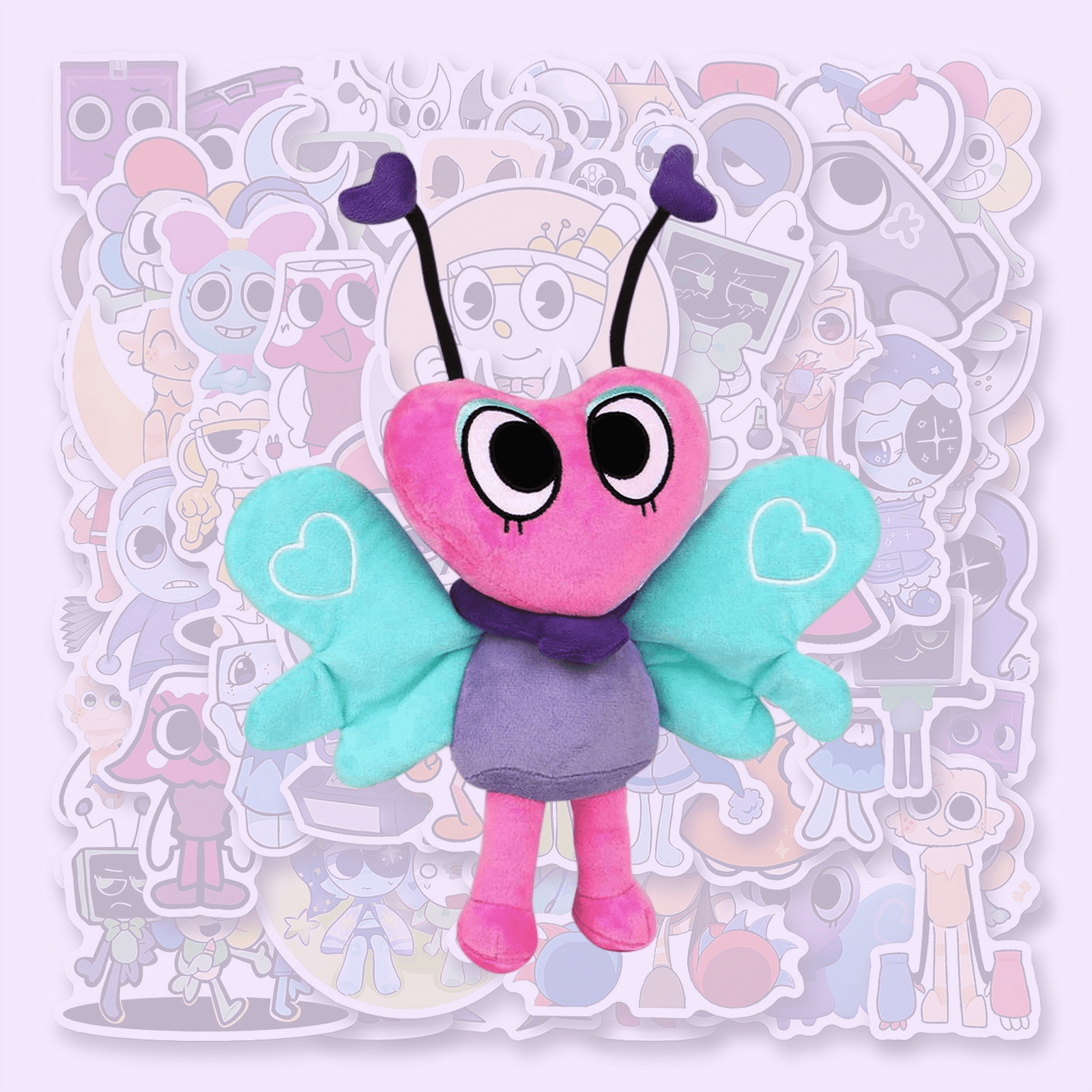 Flutter Dandy's World Plush Toy - Official Dandy's World Character Game ...