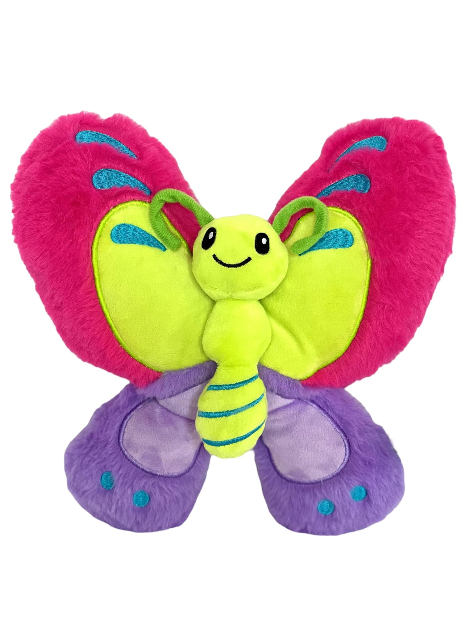 Flutter into Fun with Our Pink and Purple Butterfly Plush Animal ...