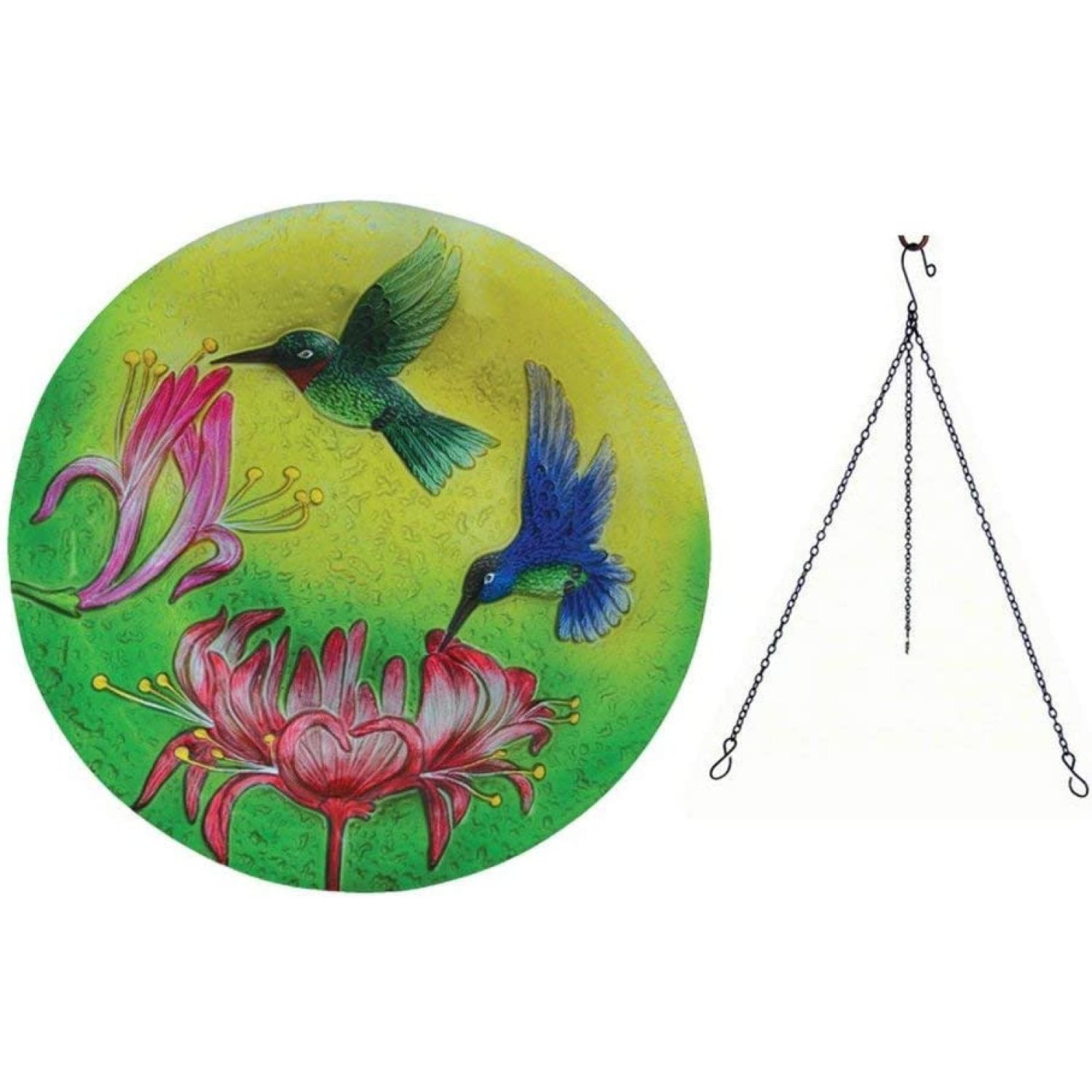 Fluttering Hummingbirds Hanging Birdbath - Walmart.com