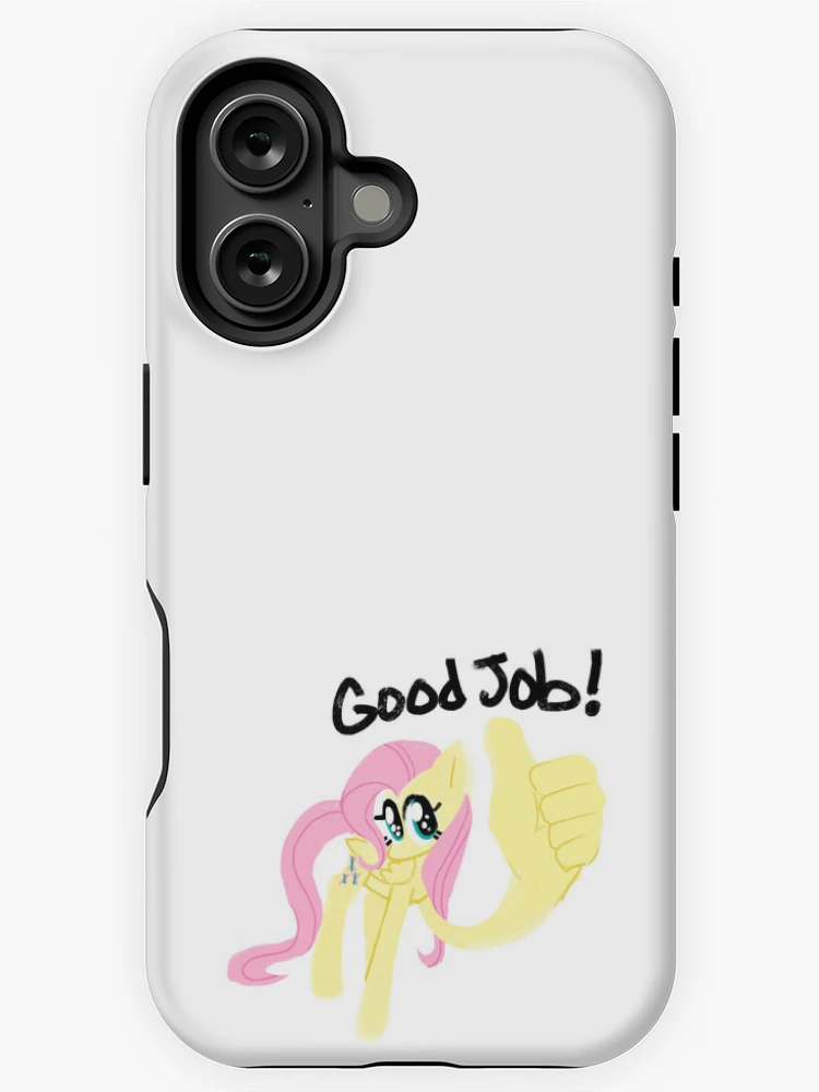 Fluttershy Good Job Case iPhone 11 12 13 14 15 16 Pro Max Cute Cartoon ...