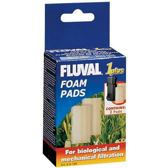 Fluval 1 "Plus" Foam Insert, 2-Pack - Walmart.com