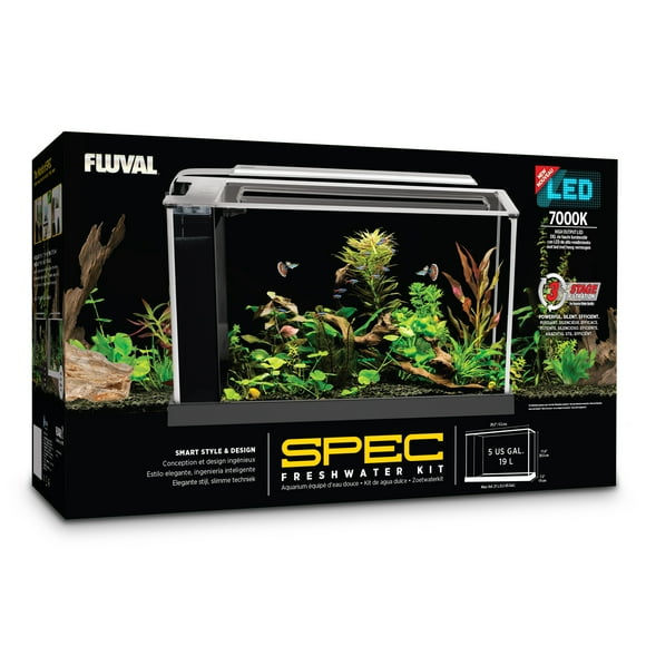 5 Gallon Fish Tank in Fish Tanks - Walmart.com