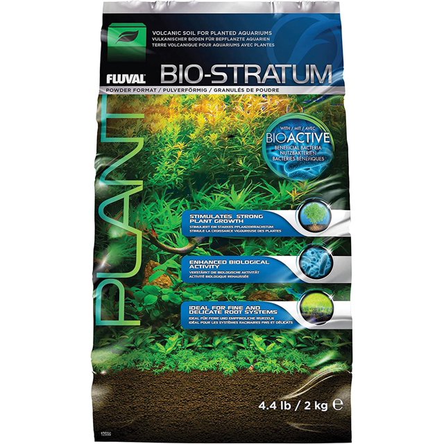 Fluval Bio Stratum, Aquarium Gravel Substrate for Aquatic Plant Growth ...