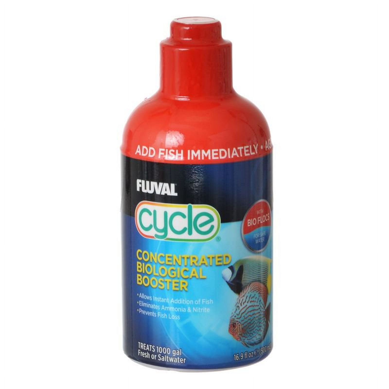 Fluval Biological Enhancer Prevents Fish Loss 16.9 oz - Walmart.com