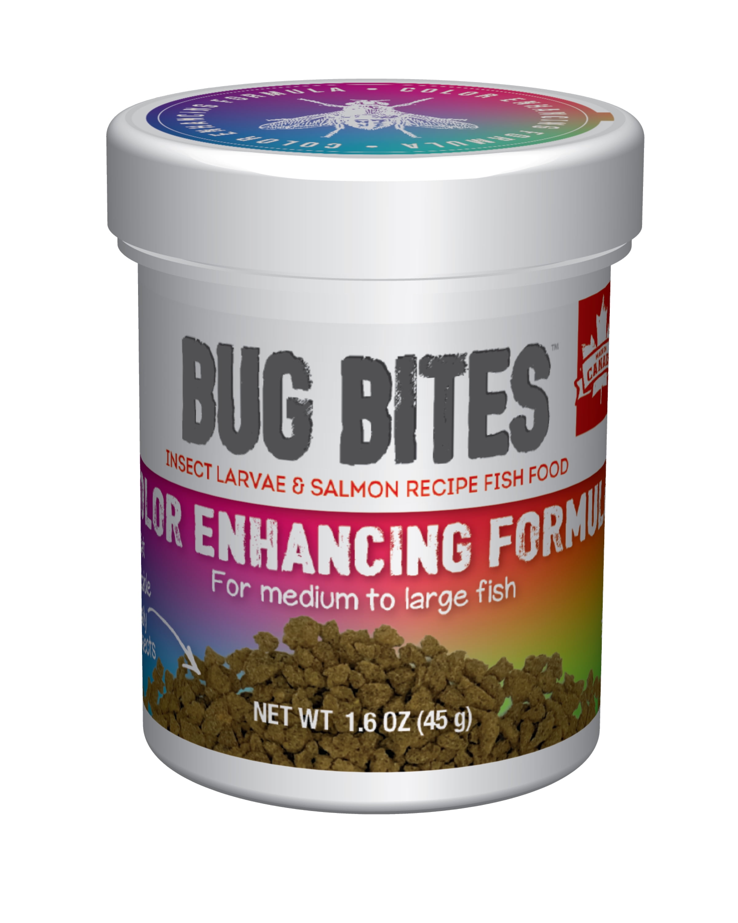 Fluval Bug Bites Color Enhancer Granules 1.5 oz - Walmart.com