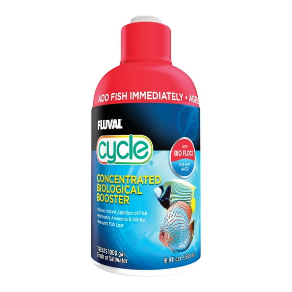 Fluval Cycle Biological Enhancer, Aquarium Water Treatment, 16.9 Oz ...