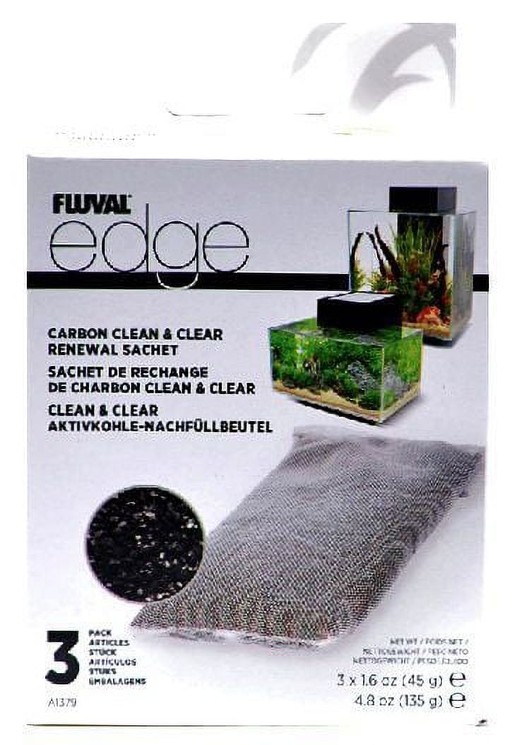 Fluval Edge Carbon Replacement Filter Media 3/pk (6 Packages) - Walmart.com