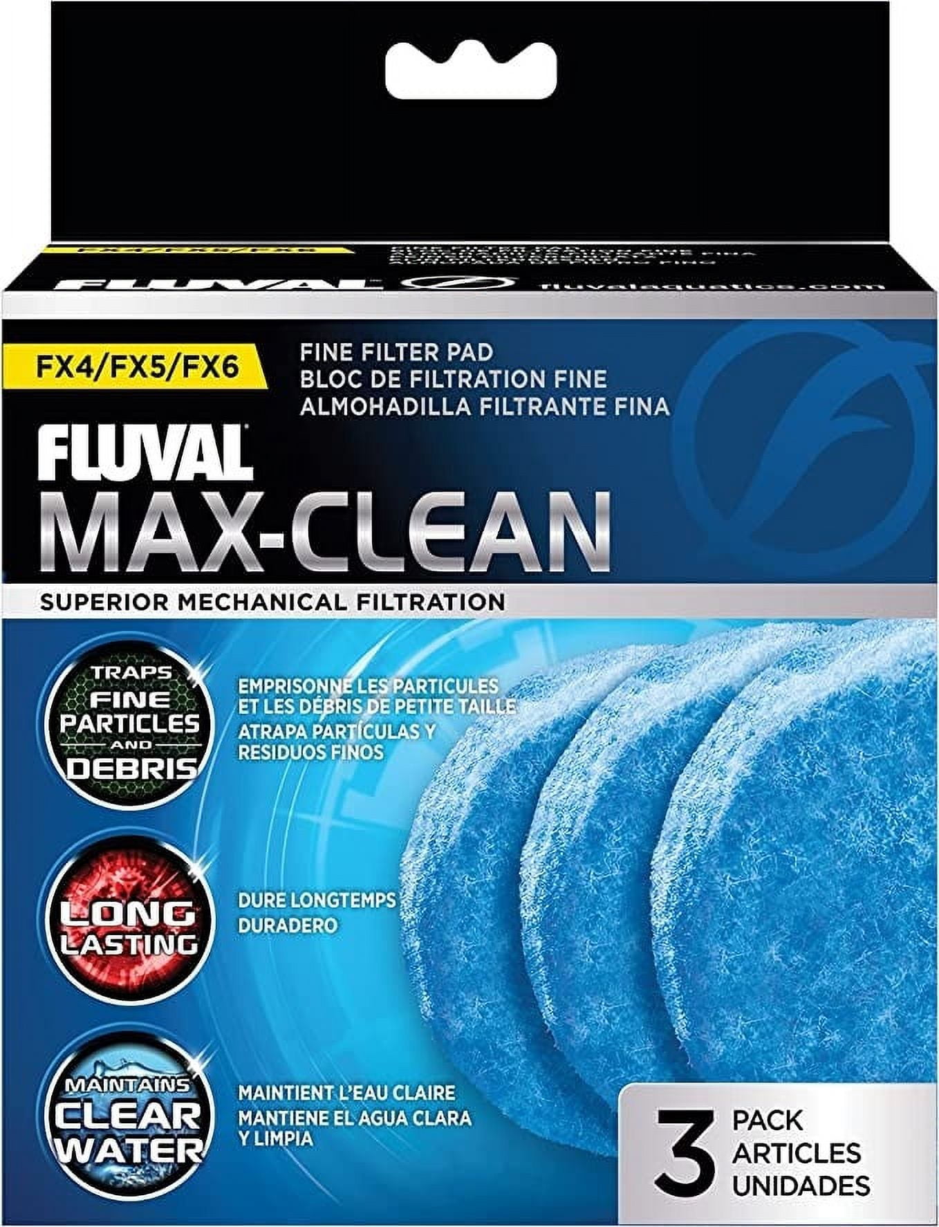 Fluval FX5/FX6 Fine Filter Pad - Walmart.com