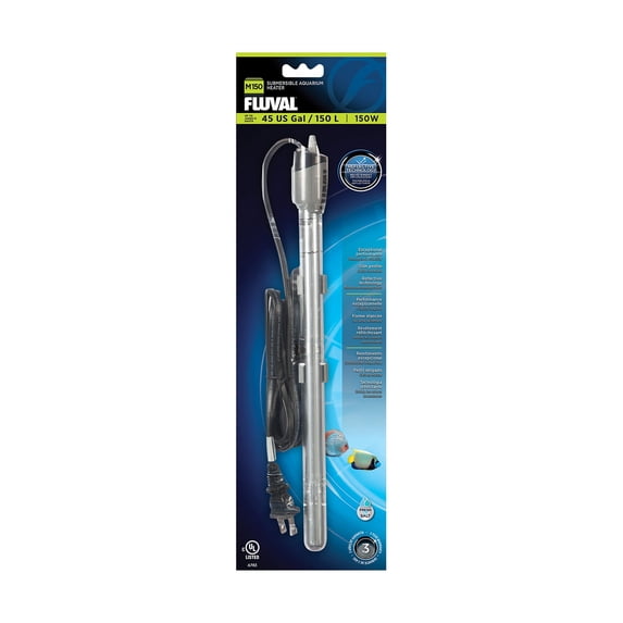 Fluval M 150-Watt Submersible Aquarium Heater SMR- Reliable, Compact ...