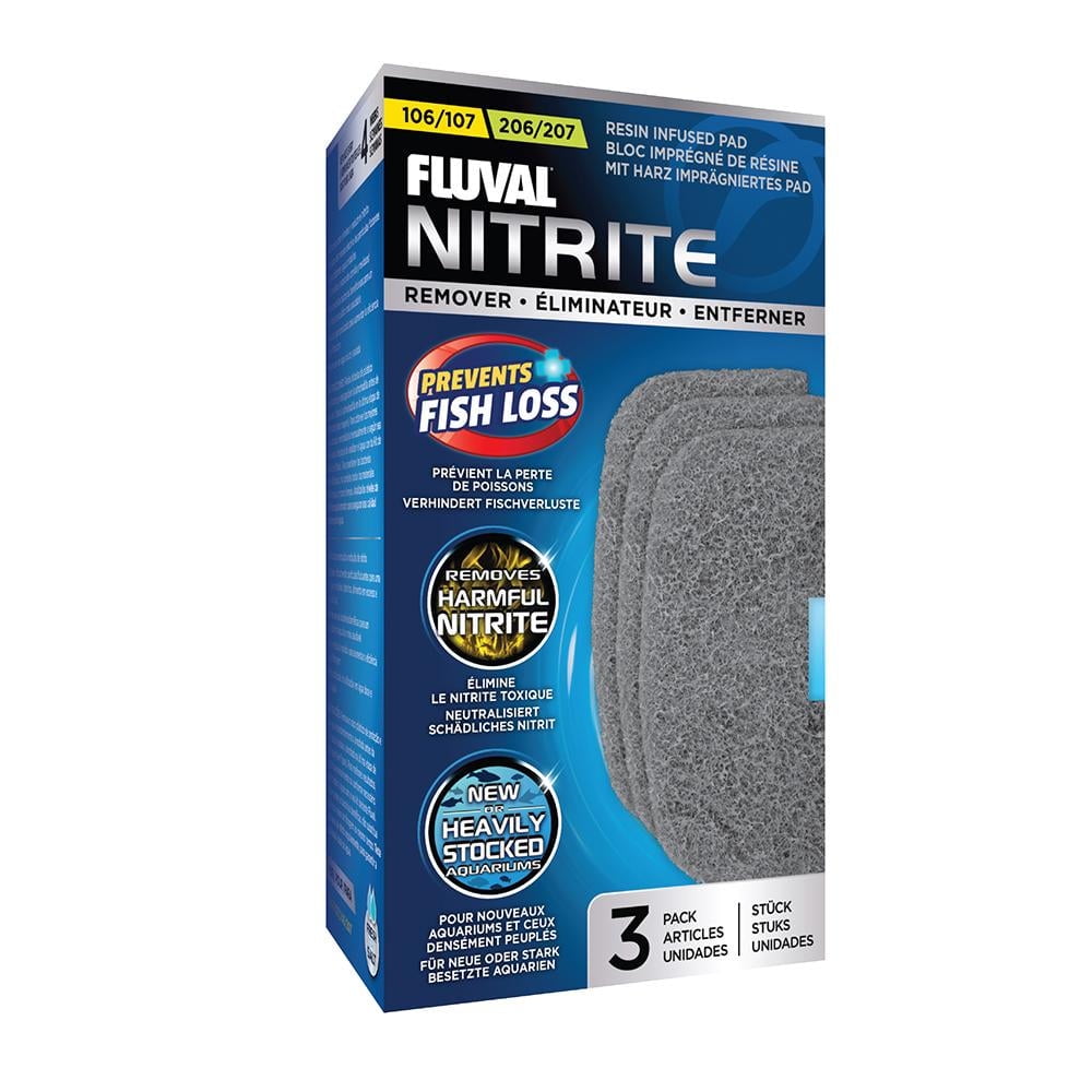 Fluval Nitrite Remover Pads 106/206, 107/207 - Walmart.com