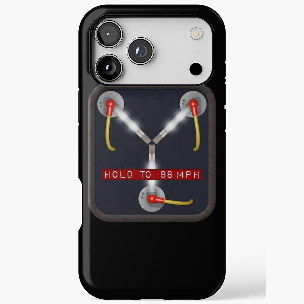Flux Capacitor Retro Sci Fi Artwork For iPhone 11-17 Pro Max Phone ...