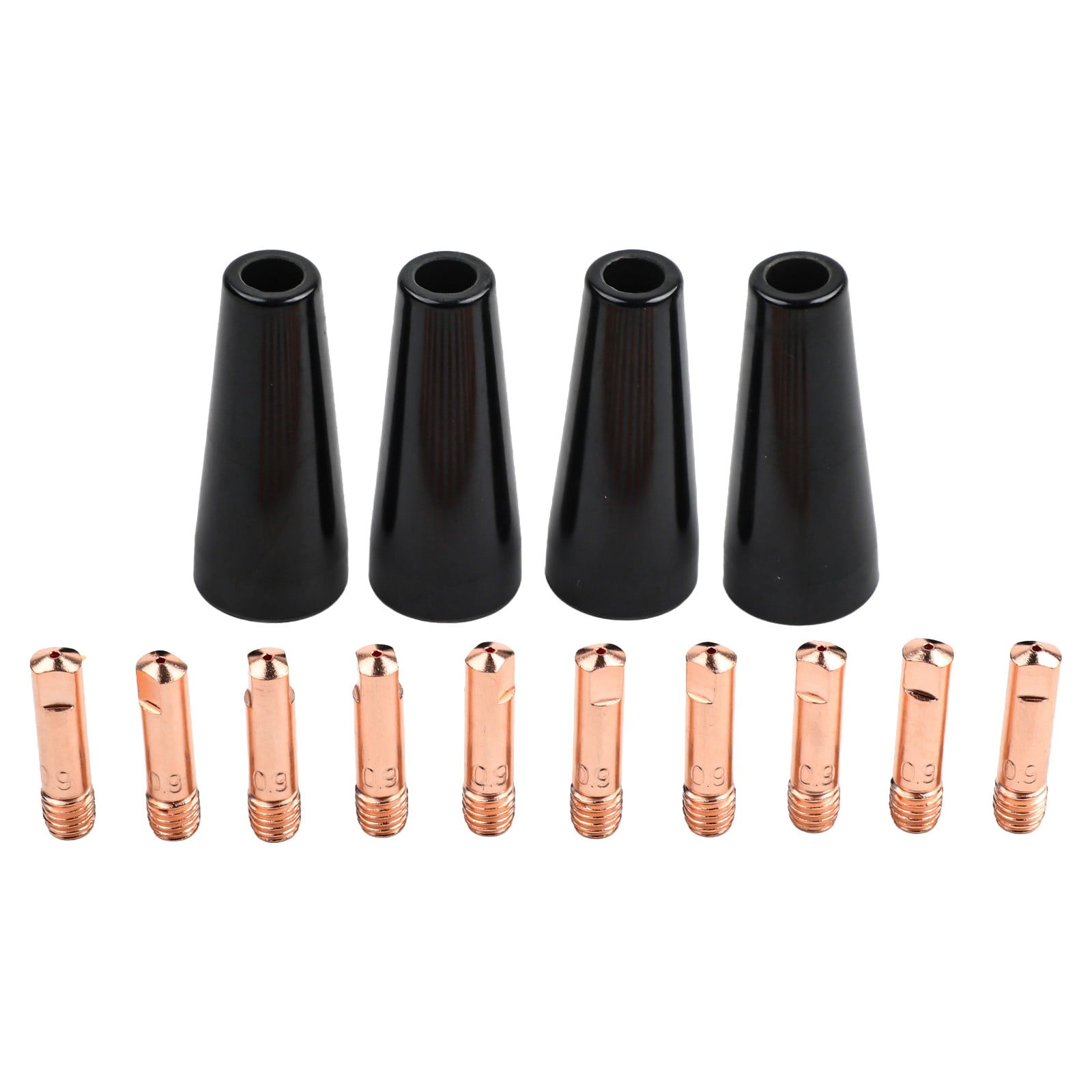 Flux Core Gasless Nozzle Tips Kit,For Mig Welding Contact Tip 0.9Mm For ...