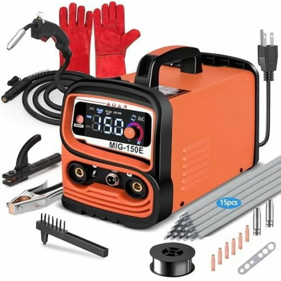 Flux Core MIG Welder/Stick Welder/Lift TIG 3 IN 1 Welding Machine ...