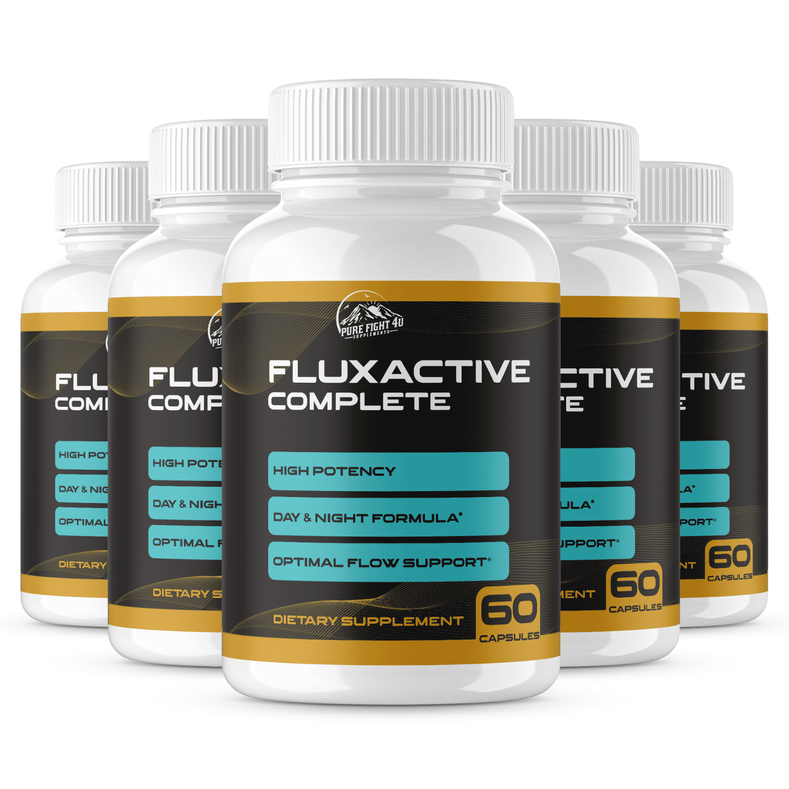 Fluxactive Complete Dietary Supplement 5 Bottles 300 Capsules - Walmart.com
