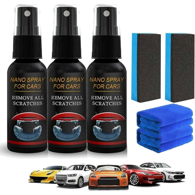 Fluxfade Nano Car Spray, 2025 Nuracoat Scratch Remover, Car Scratch ...