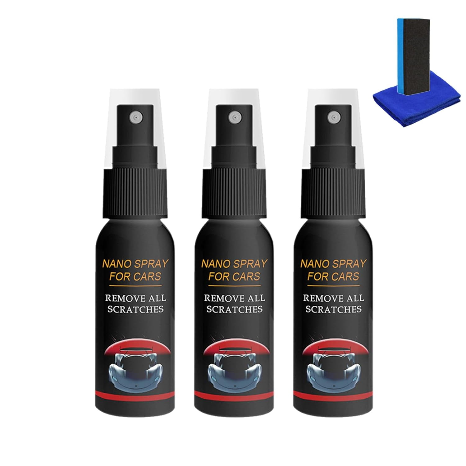 Fluxfade Nano Car Spray, Car Scratch Repair Spray,Multi-Purpose Coating ...