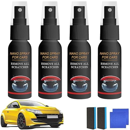 Fluxfade Nano Car Spray, Nuracoat Nano Car Spray, 2025 Upgraded Scratch ...