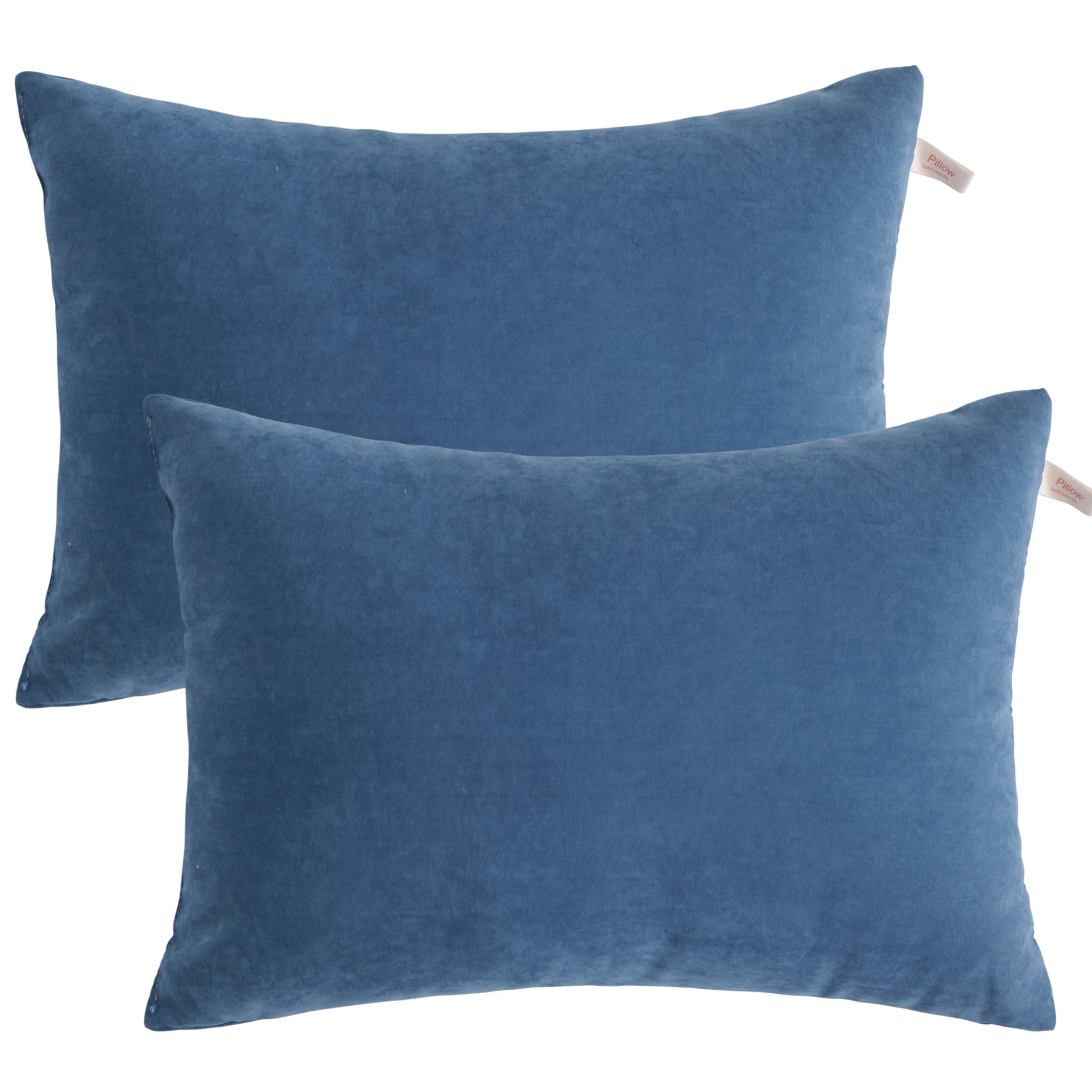 Flxxie 2 Pack Microfiber Soft Toddler Pillows for Sleeping, Small Kids ...