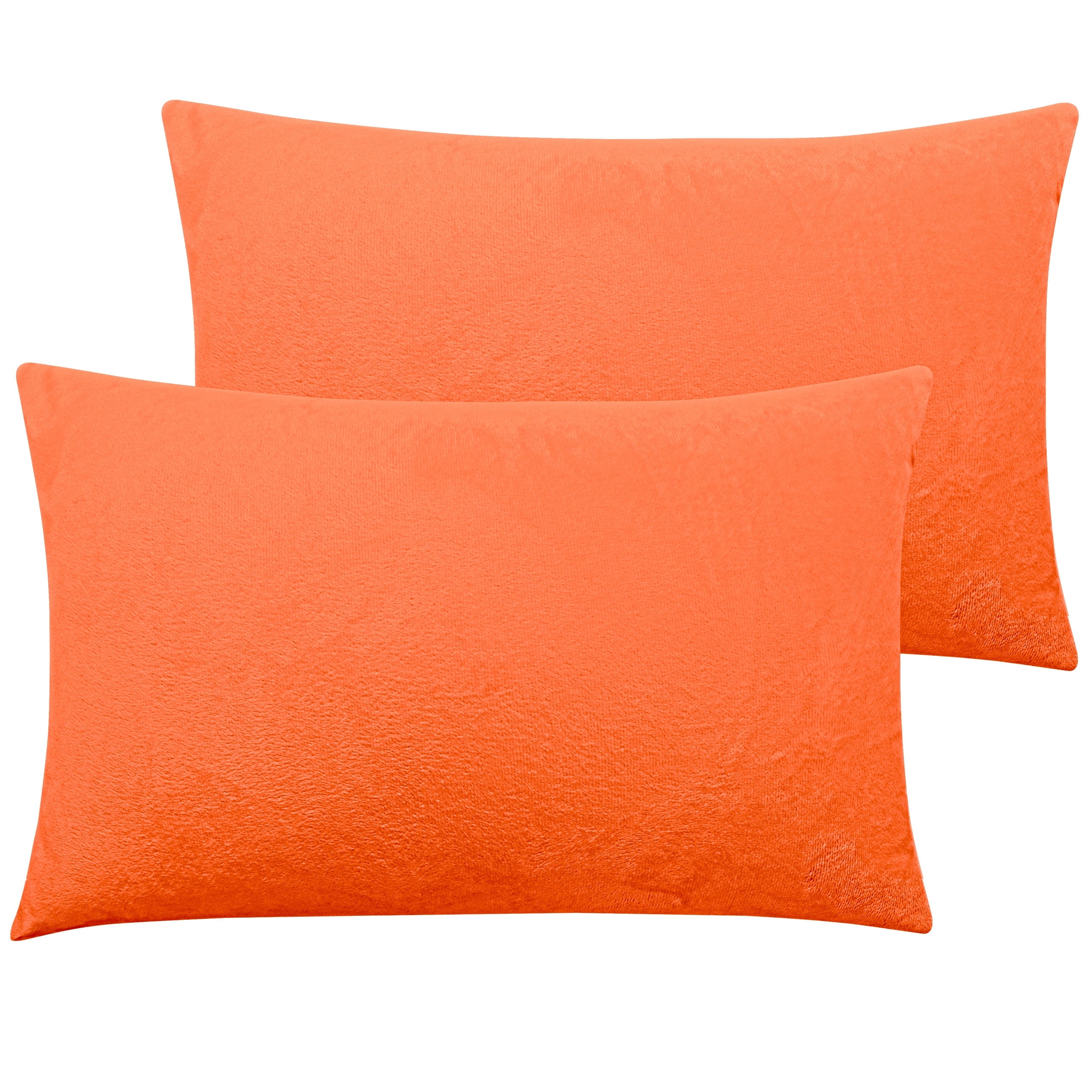 Flxxie Super Soft Velvet Pillowcases Fade Resistance, Zipper Pillow ...