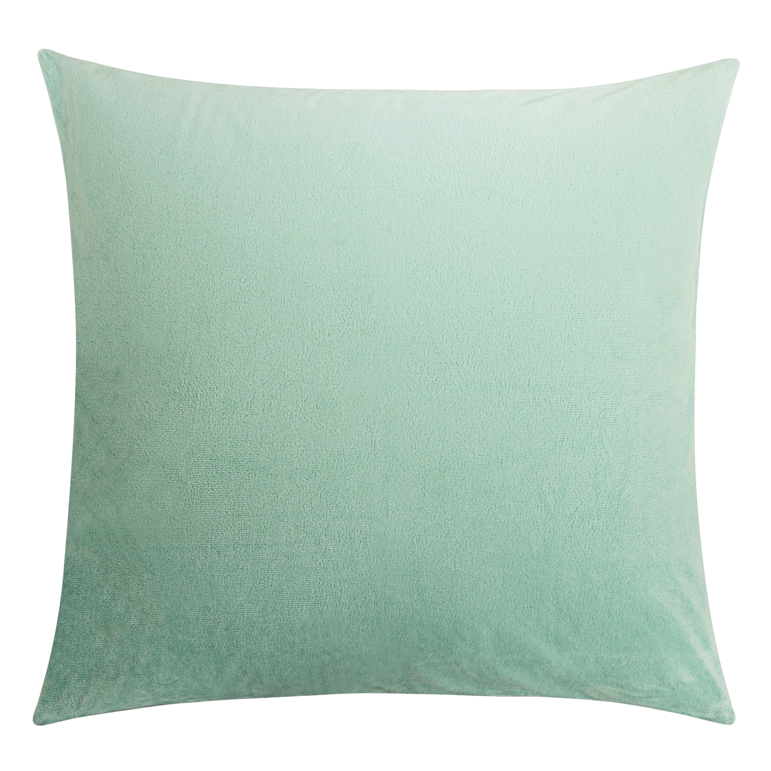 Flxxie Ultra Fluffy Soft Velvet Decorative Solid Color Throw Pillow ...