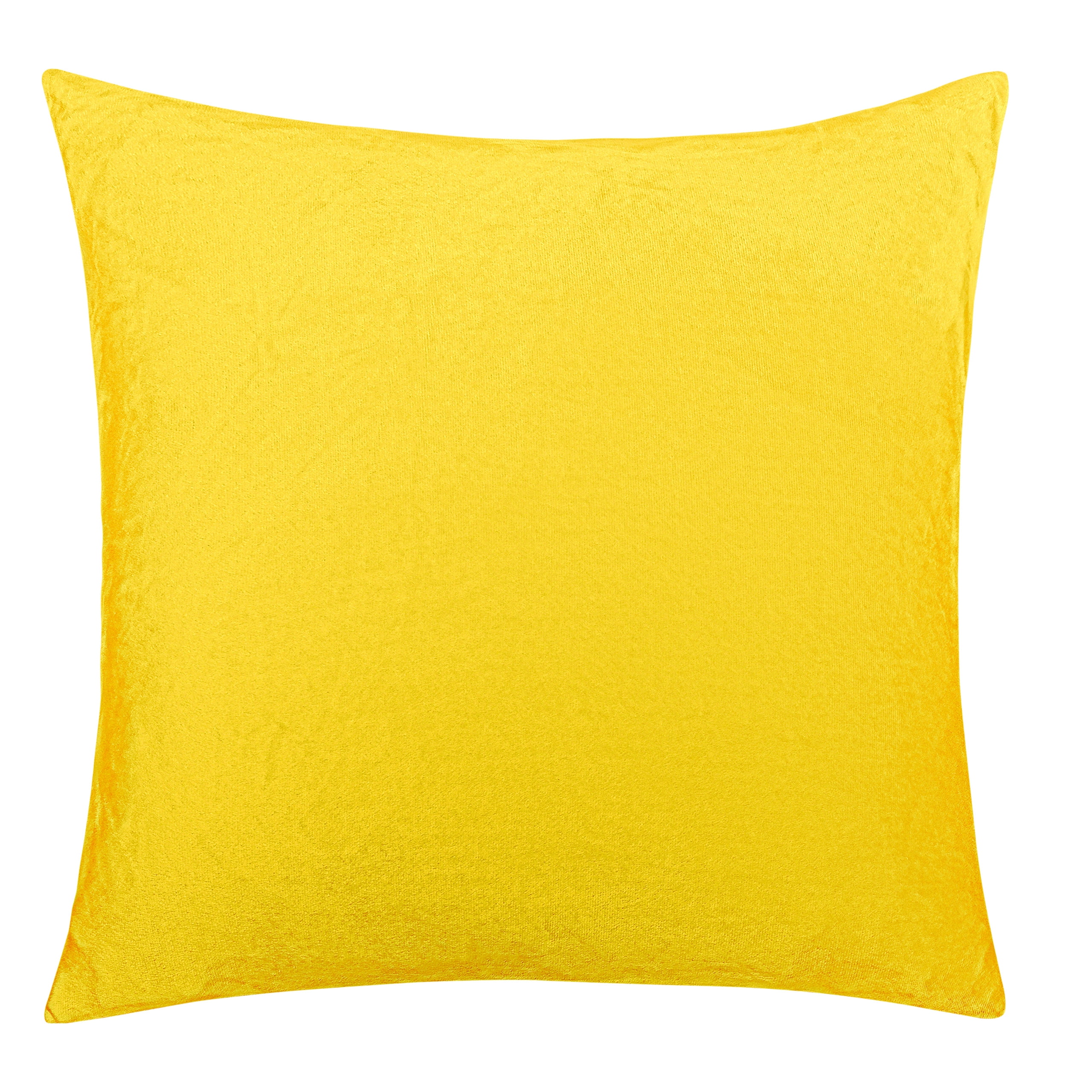 Flxxie Ultra Fluffy Soft Velvet Decorative Solid Color Throw Pillow ...