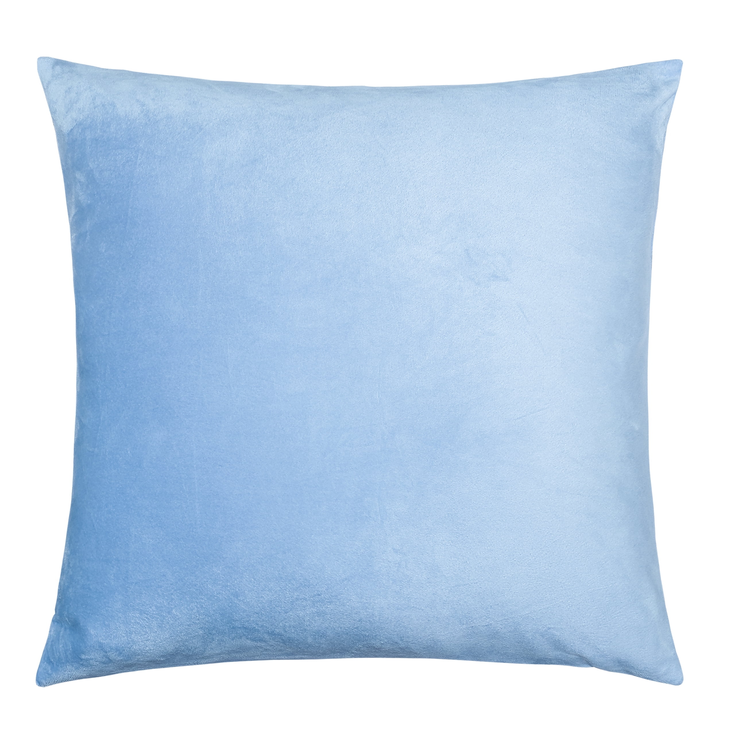 Flxxie Ultra Fluffy Soft Velvet Decorative Solid Color Throw Pillow ...