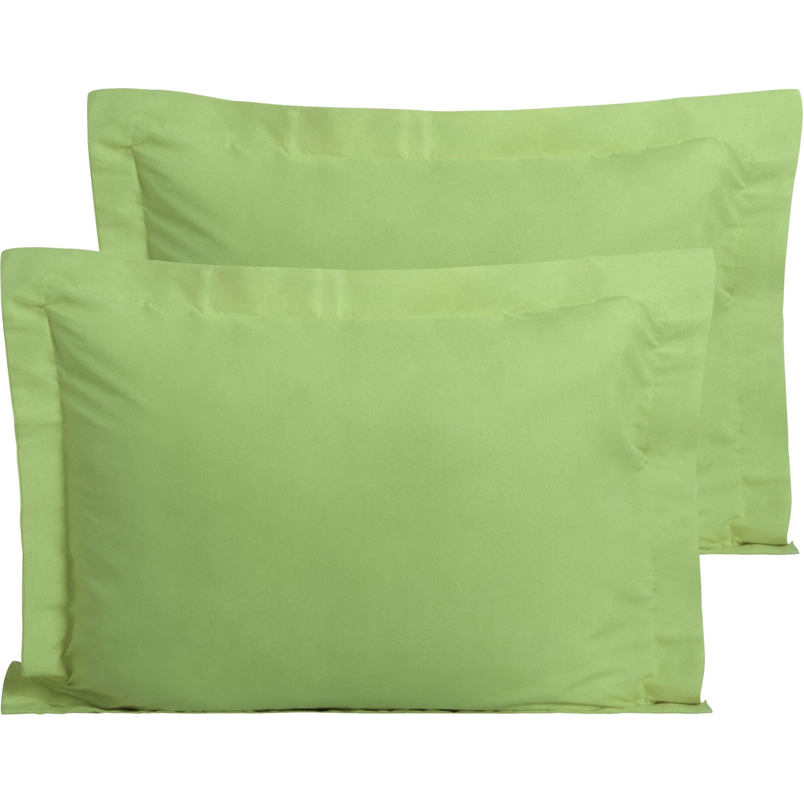 flxxie, Ultra Soft Microfiber Pillow Shams Set of 2, 20" x 26", Green ...