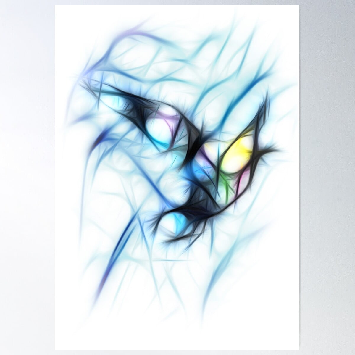 Fly Away Poster Wall Art, Modern Wall Decor For Living Room Bedroom ...