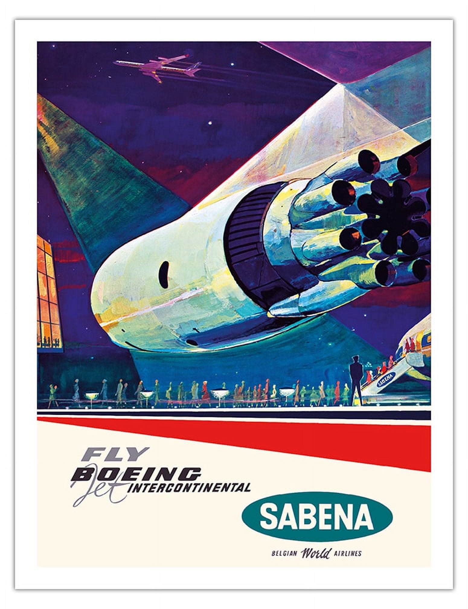 Fly Boeing Intercontinental - Sabena Belgian World Airlines - Boeing ...