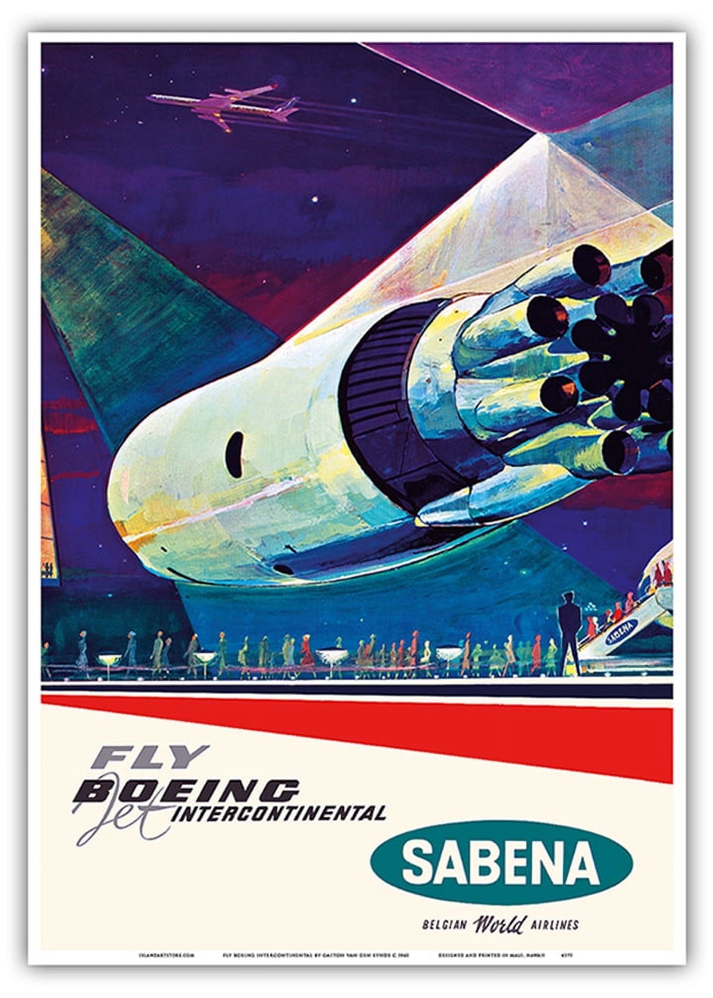 Fly Boeing Intercontinental - Sabena Belgian World Airlines - Boeing ...