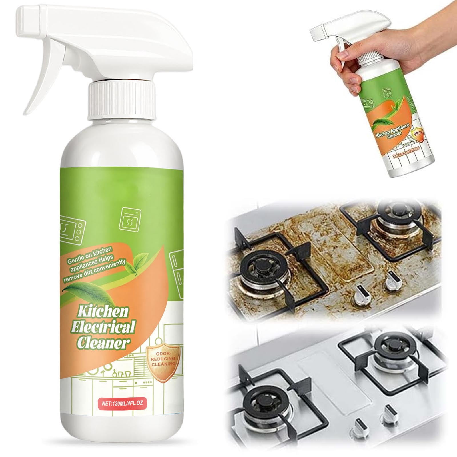 Fly Cleanse,4.2 floz Electrolyzed Ion Kitchen Cleaner Spray,Puro ...