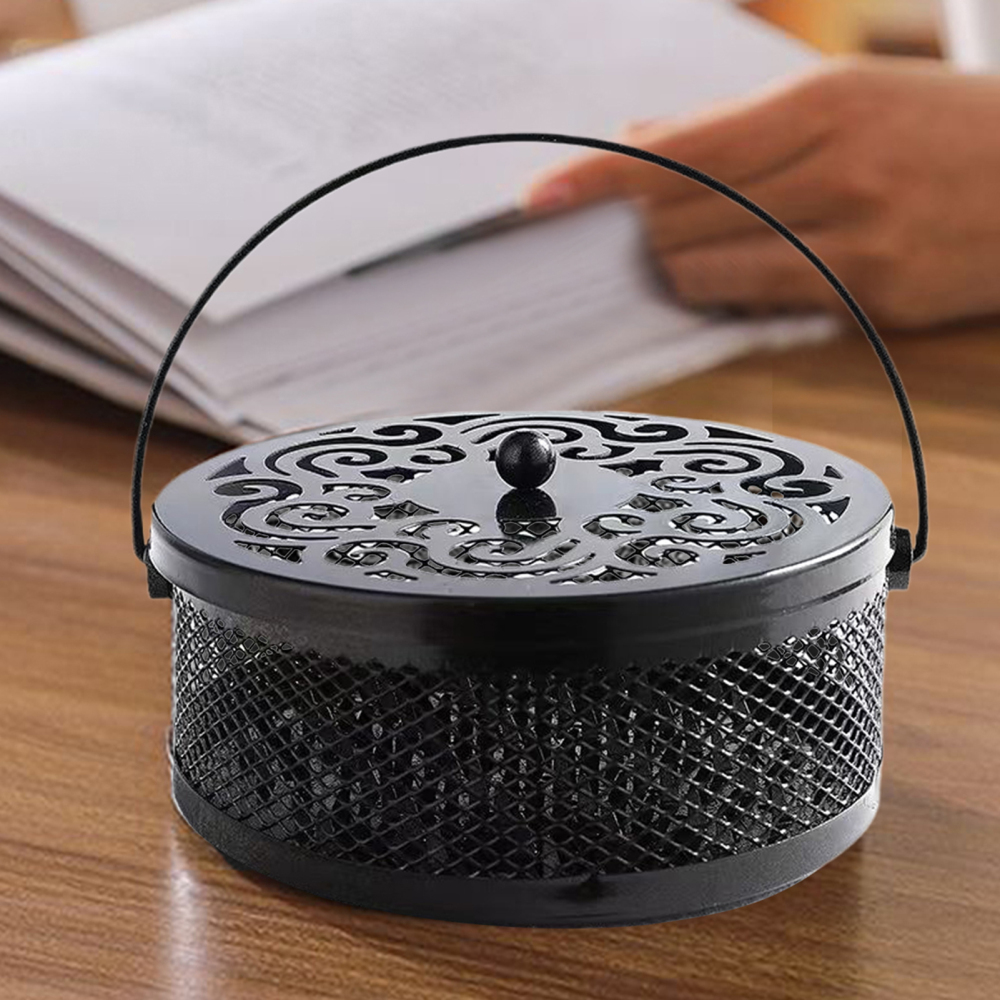 Fly Coil Holder Portable Fly Incense Coil Holders Metal Burner with ...