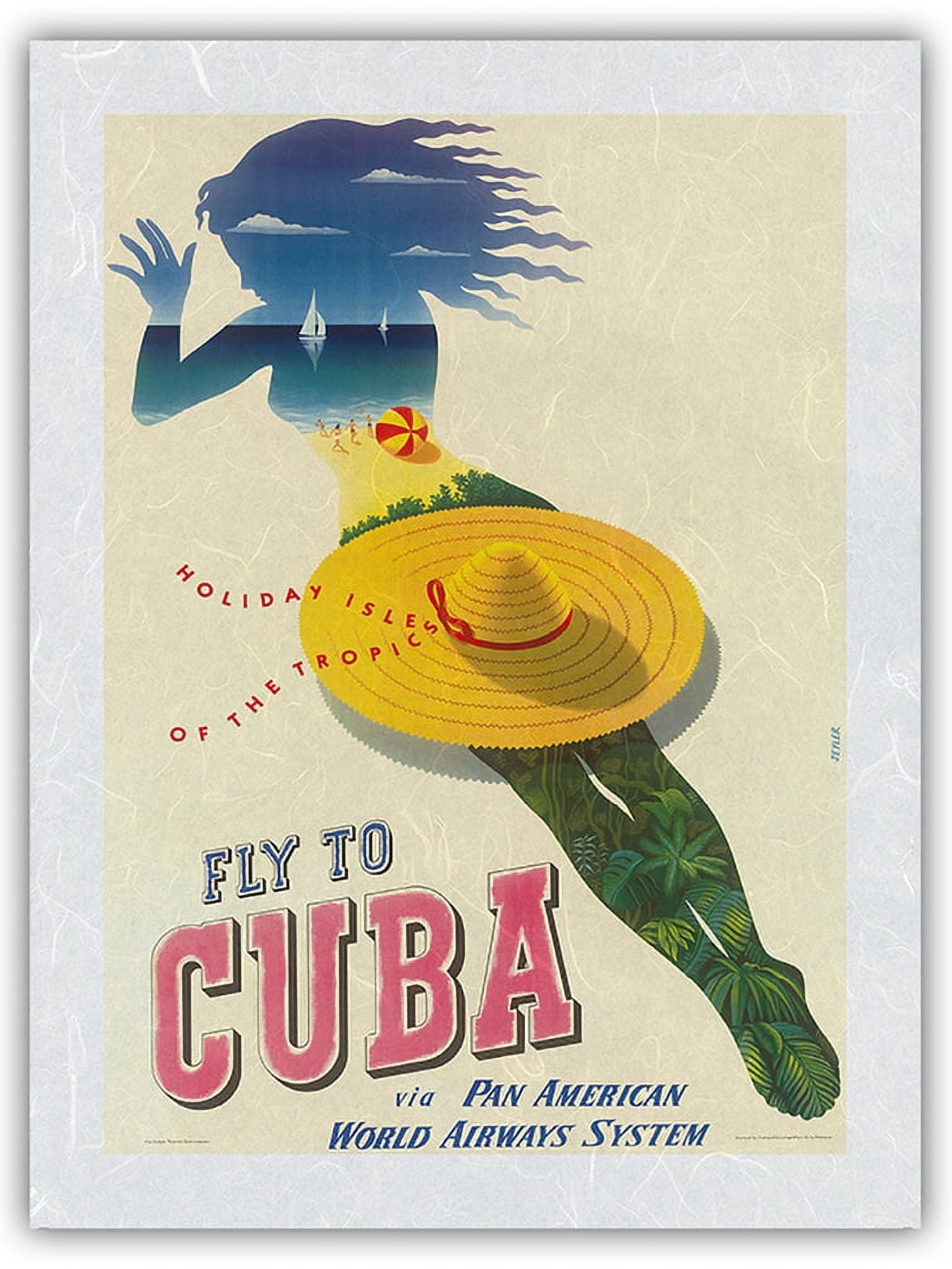 Fly to Cuba - Pan American World Airways System - Holiday Isles of the ...