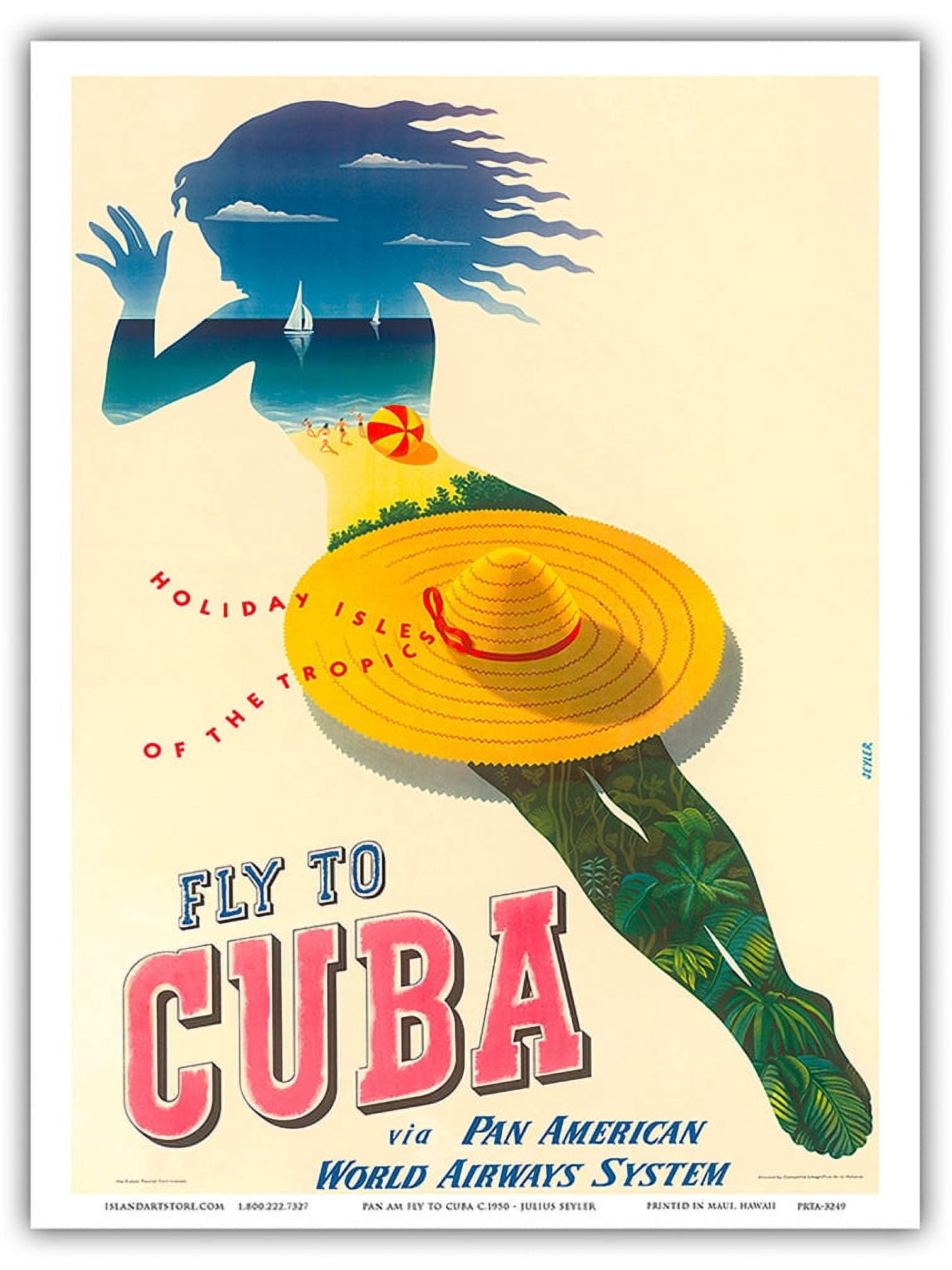 Fly to Cuba - Pan American World Airways System - Holiday Isles of the ...