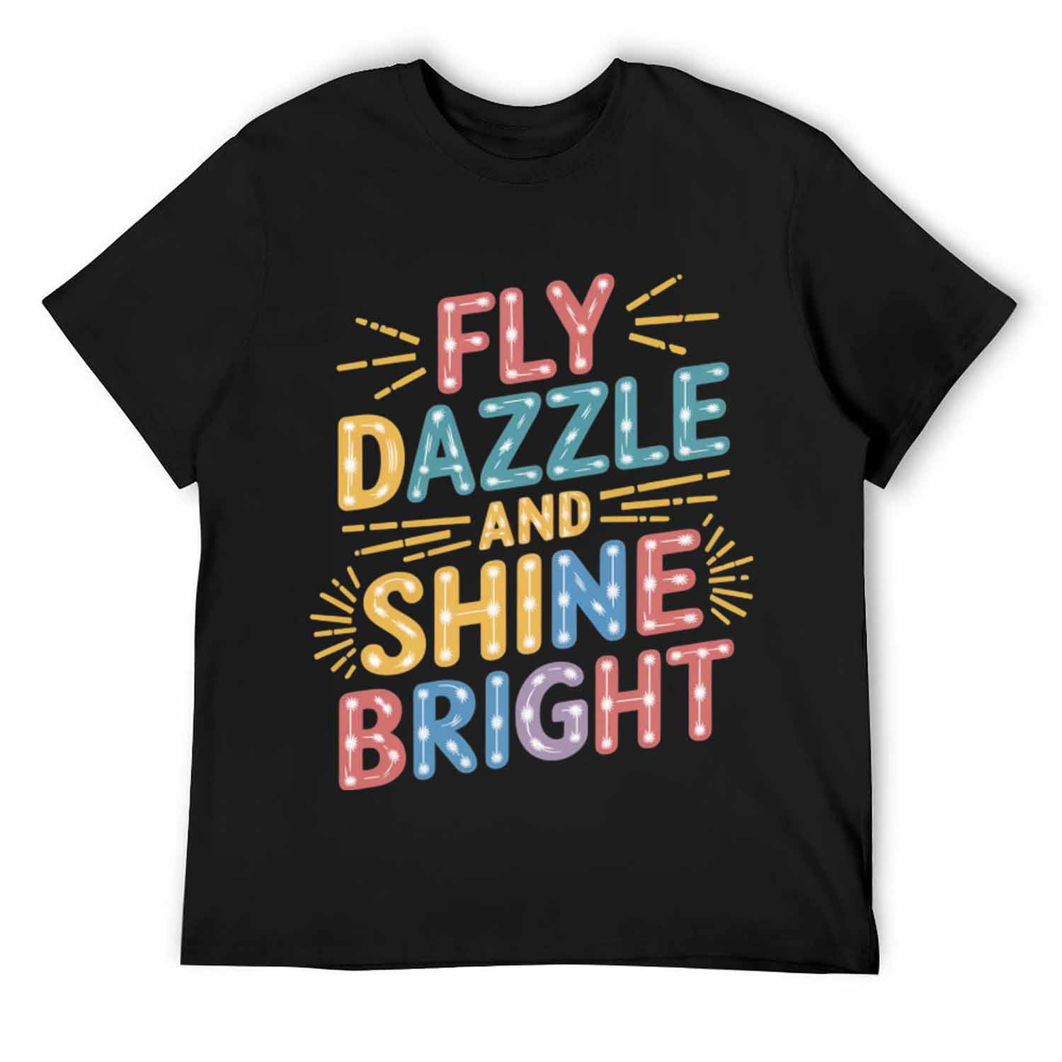 Fly Dazzle And Shine Brighttshirt design Deer Vintage Surfing T-Shirt For Surfer - Walmart.com