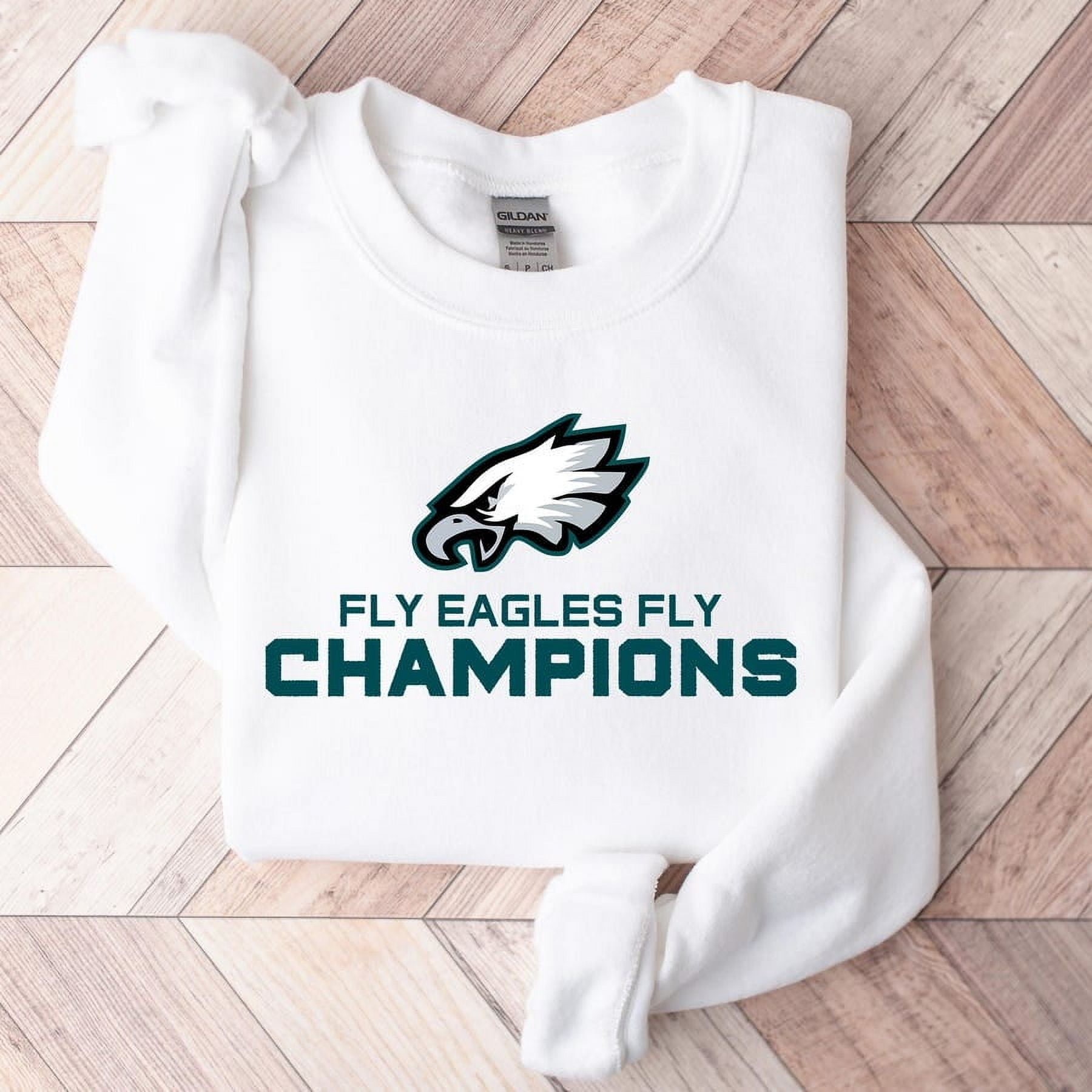 Fly Eagles Champions Sweatshirt, Philadelphia Football Champions ...