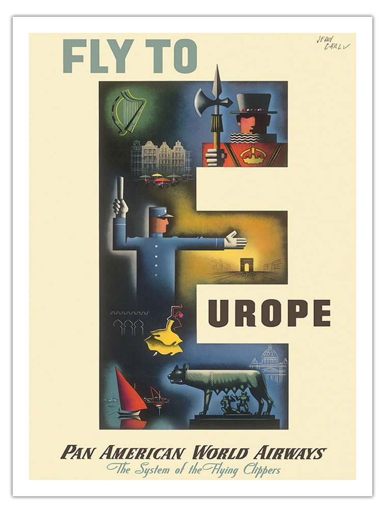 Fly to Europe - The System Of The Flying Clippers - Pan American World ...