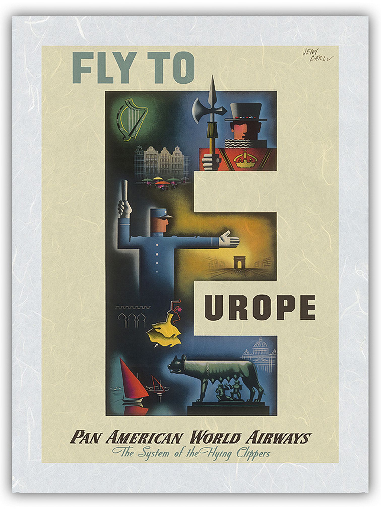 Fly to Europe - The System Of The Flying Clippers - Pan American World ...