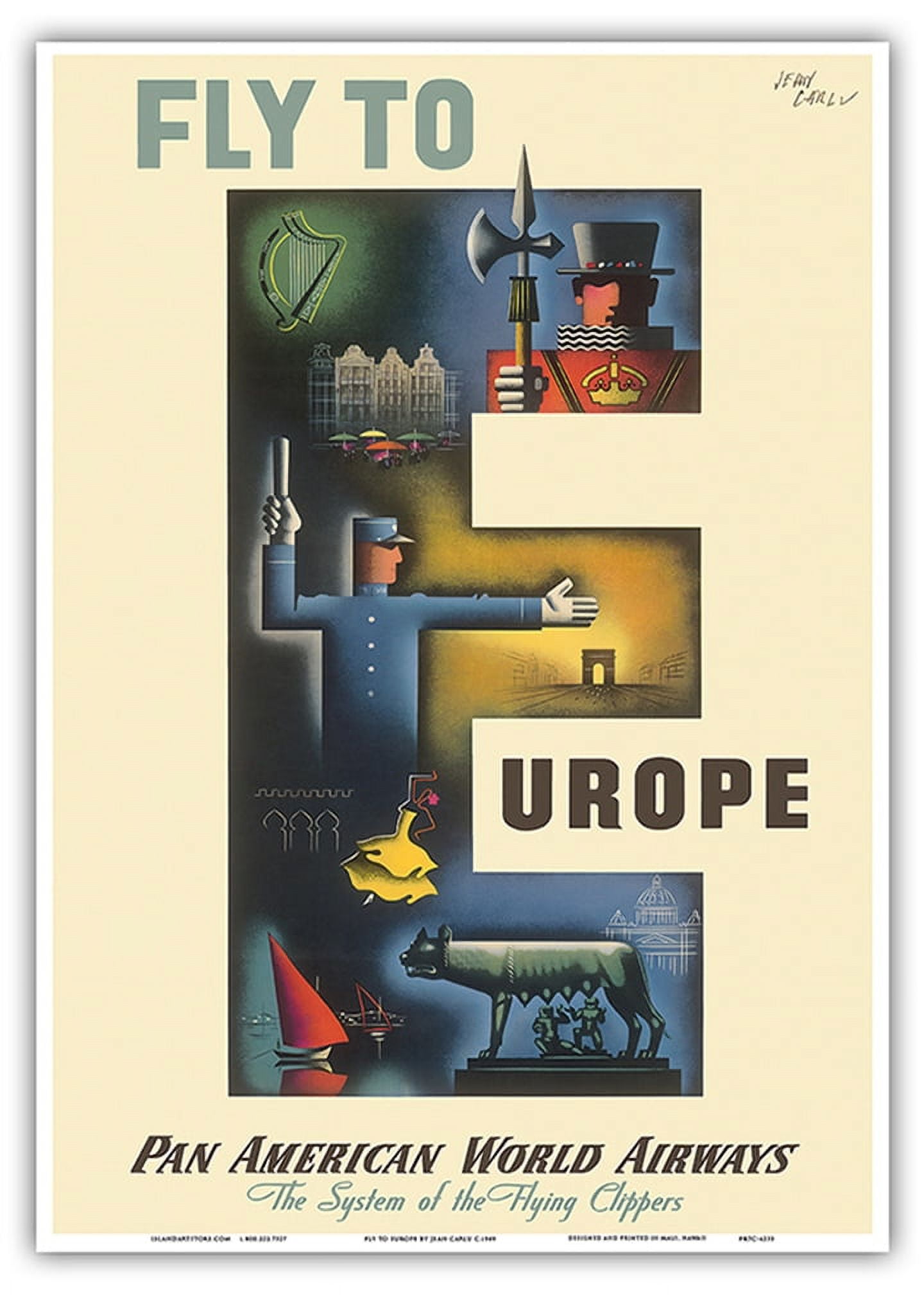 Fly to Europe - The System Of The Flying Clippers - Pan American World ...