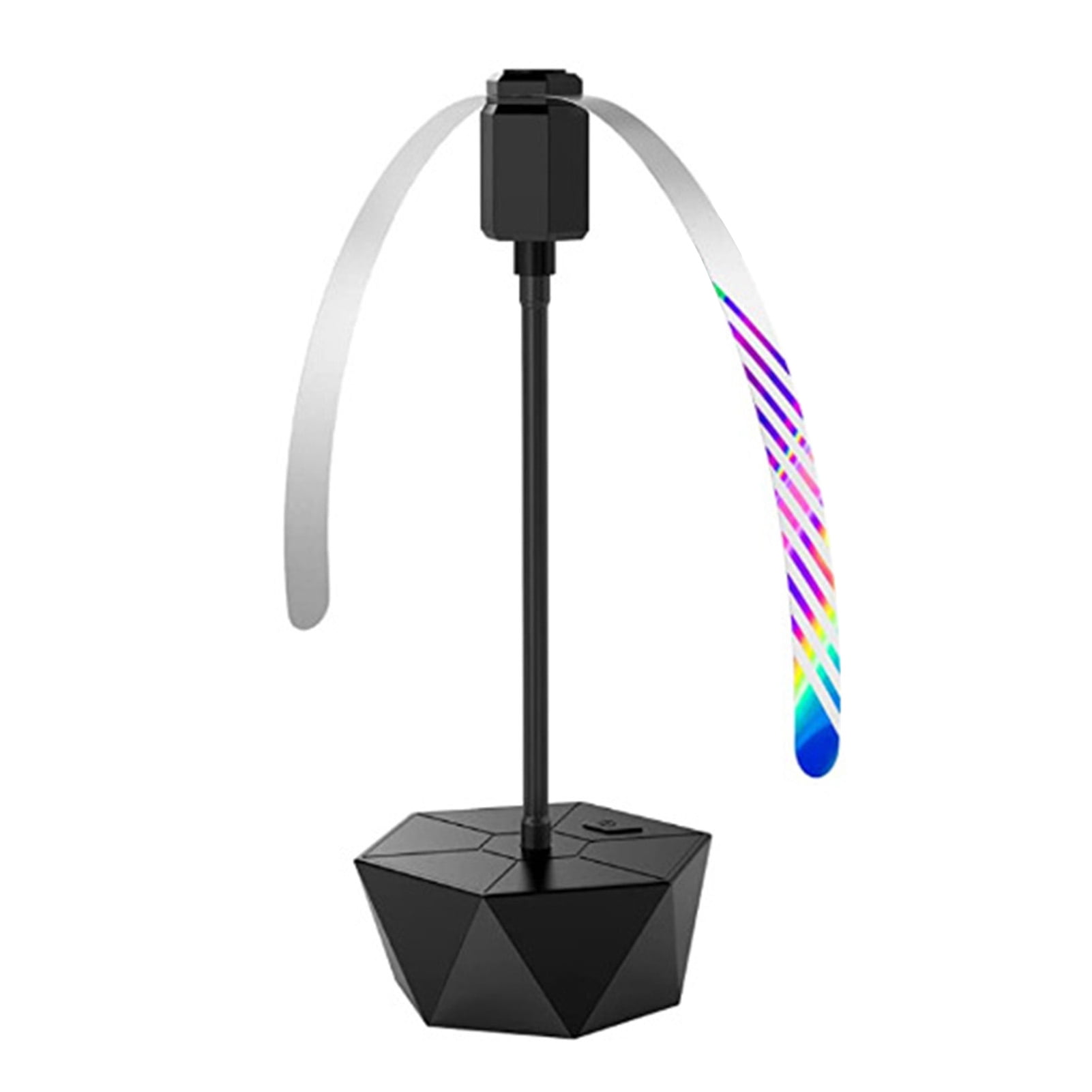 Fly Fan Tabletop Fly Repellent Portable 360 Degrees Rotation USB ...
